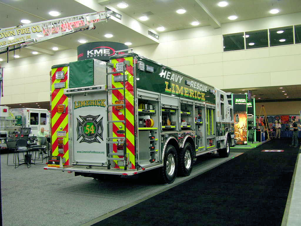 KME Heavy Rescue - Limerick Fire Co. PA at FirehouseExpo 2012
