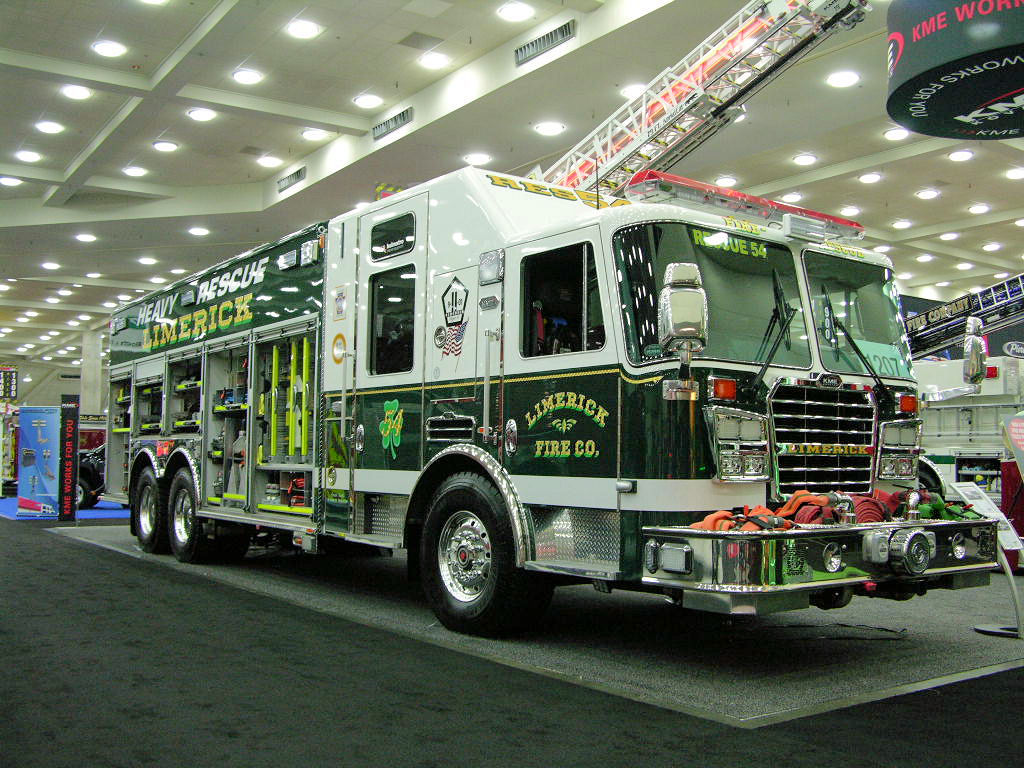 KME Heavy Rescue - Limerick Fire Co. PA at FirehouseExpo 2012