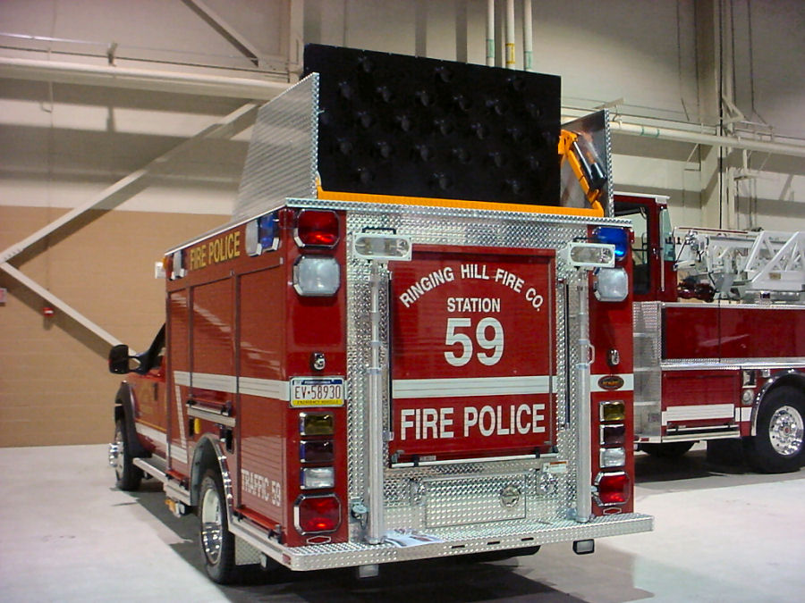 KME Ford F-550 4x4 Fire Police Unit