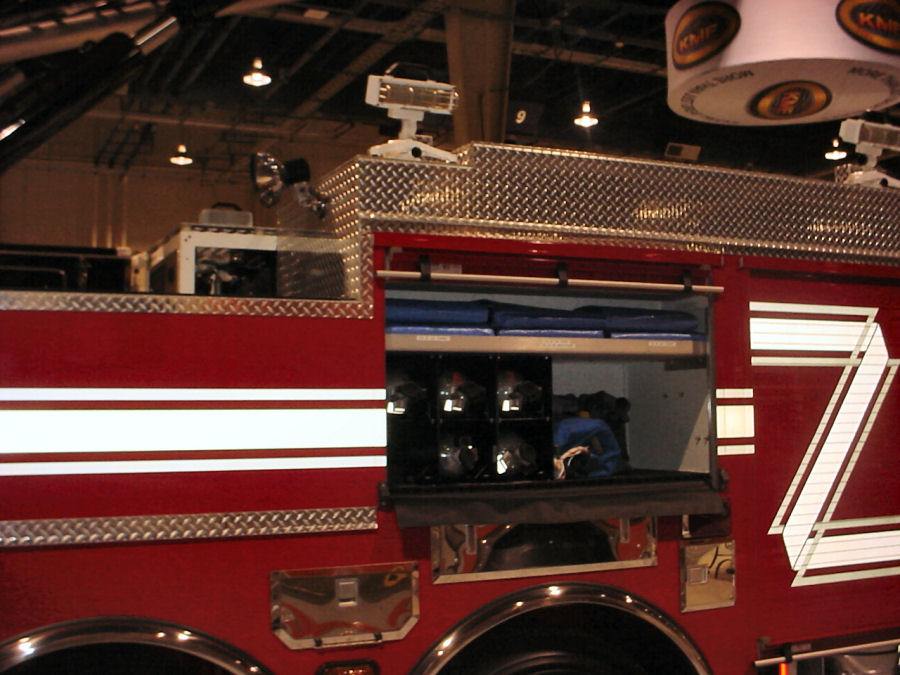 KME Aerialcat 100' Rearmount Ladder