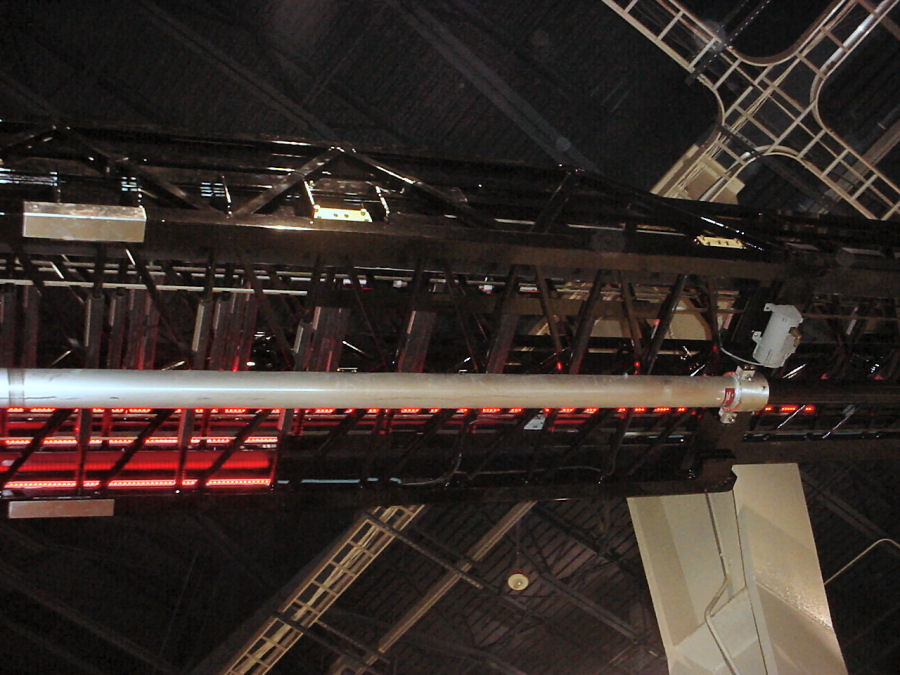 KME 100' Rear Mount Aerialcat Ladder