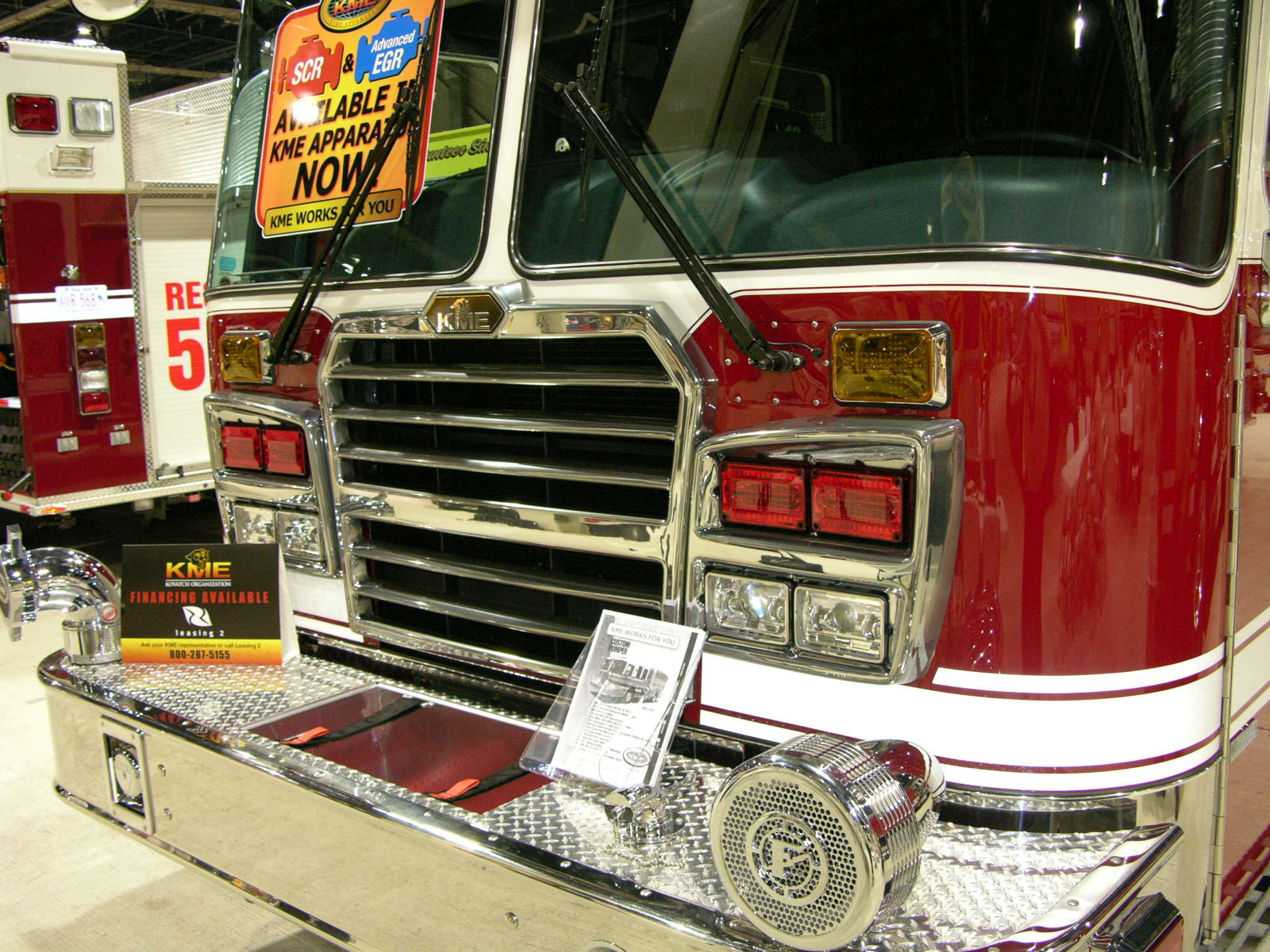 KME Custom Predator Pumper / MaxxForce 13 engine / Hale QMax 1500 gpm ...