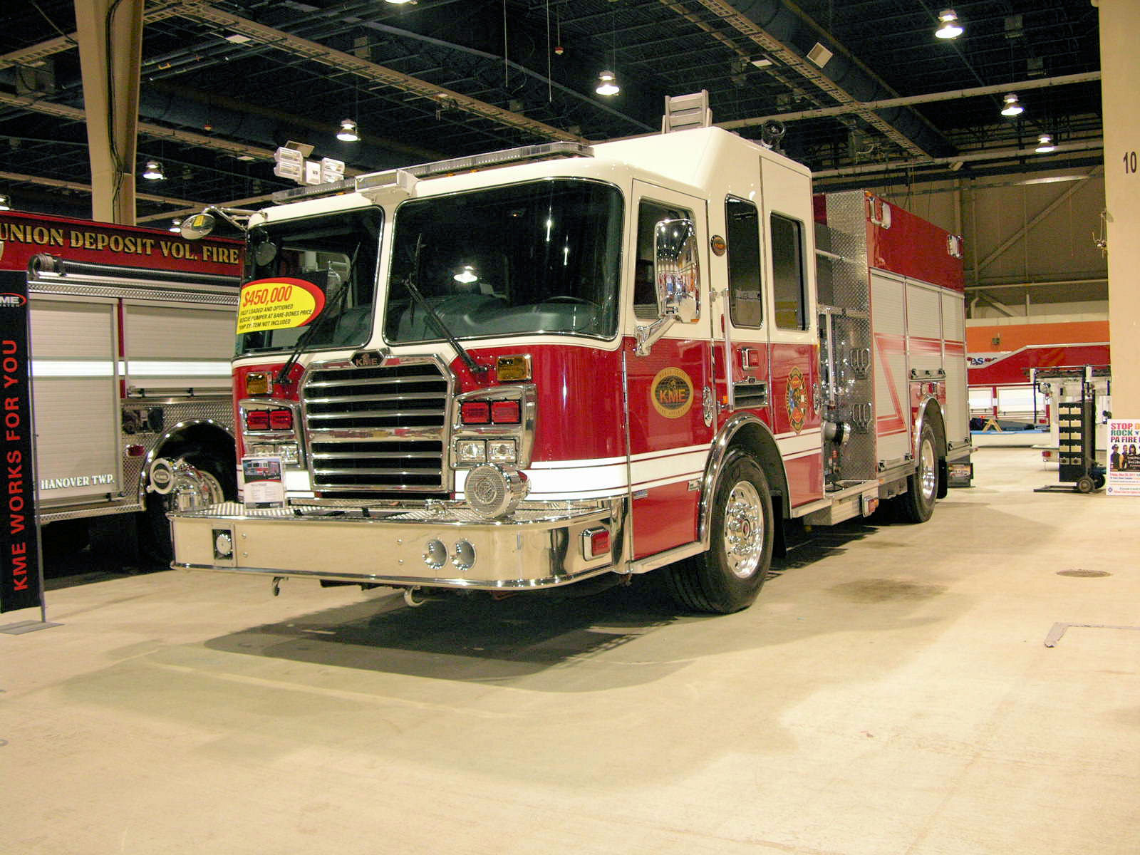 Harrisburg Fire Expo 2011 - KME Predator Multi-Pressure Rescue Pumper