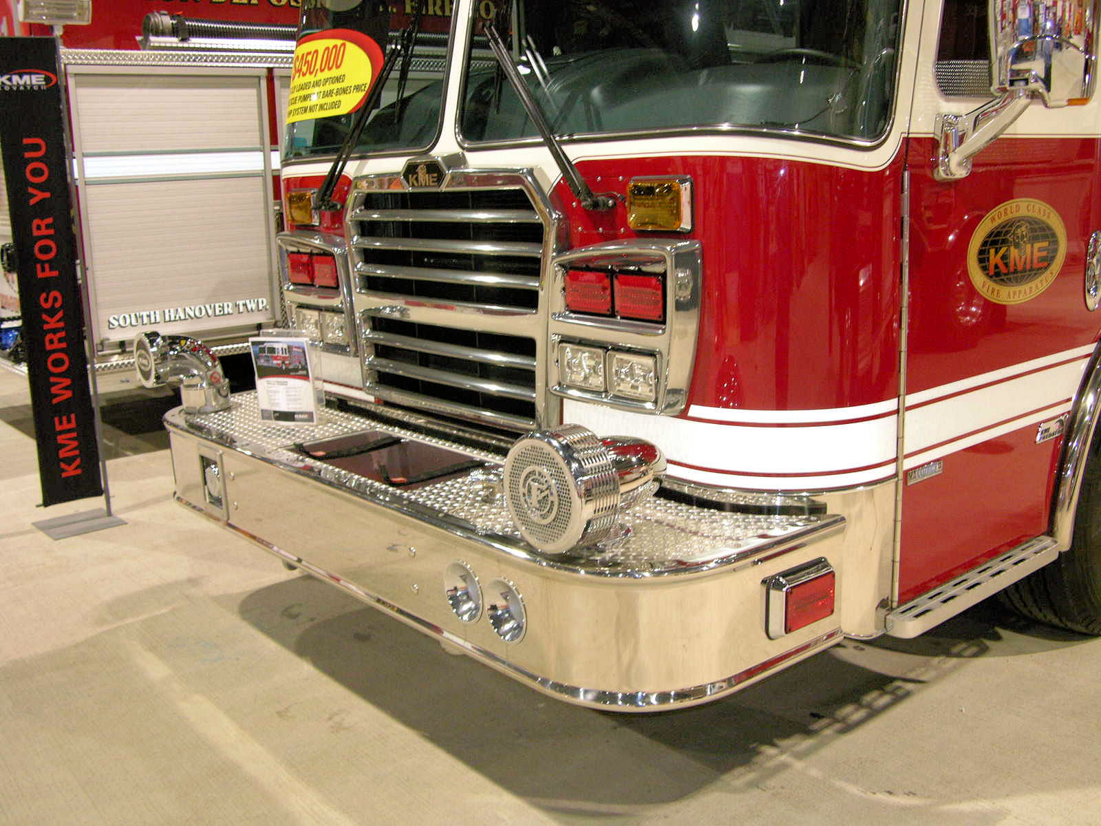 Harrisburg Fire Expo 2011 - KME Predator Multi-Pressure Rescue Pumper