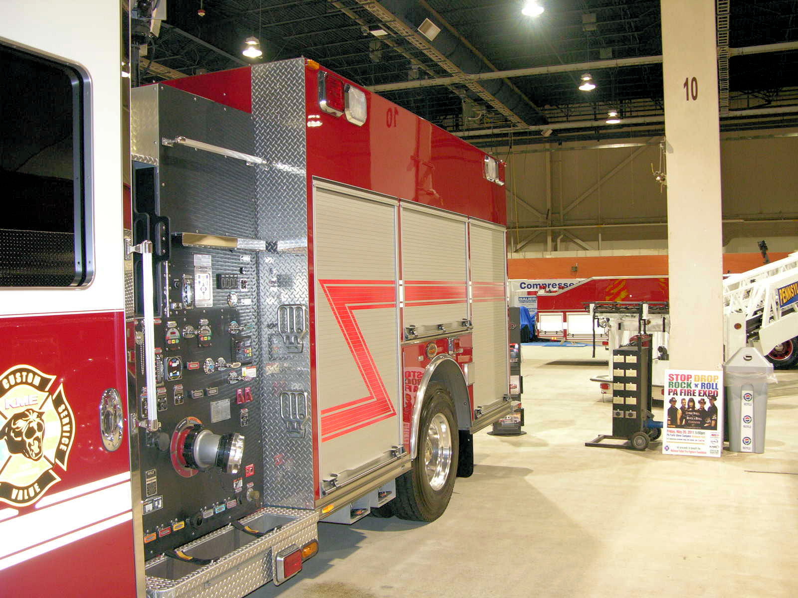 Harrisburg Fire Expo 2011 - KME Predator Multi-Pressure Rescue Pumper