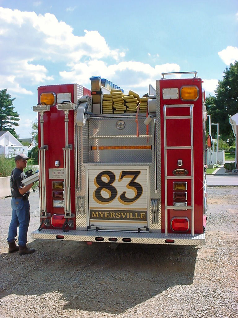 Myersville VFD 2003 KME Excel Rescue/Pumper 1250 GPM pump with 750 ...